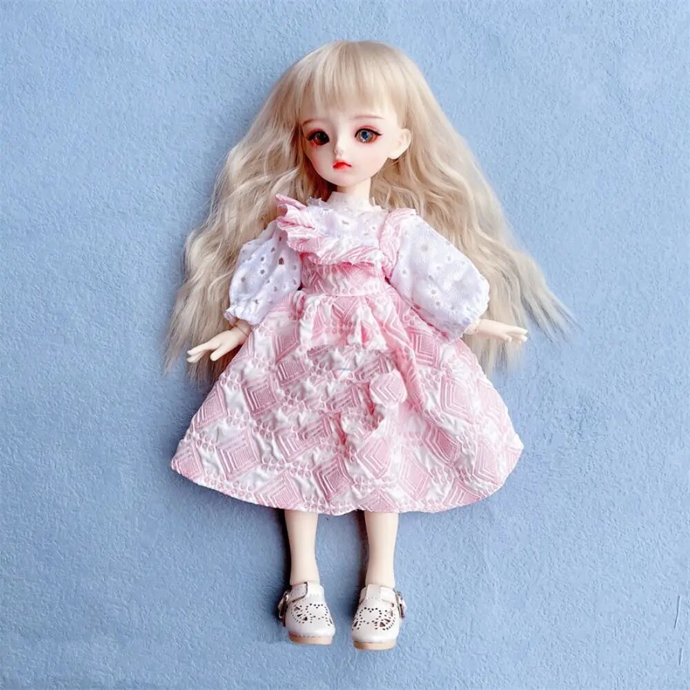 Кукла 30 см в розовом платье DD45-no doll