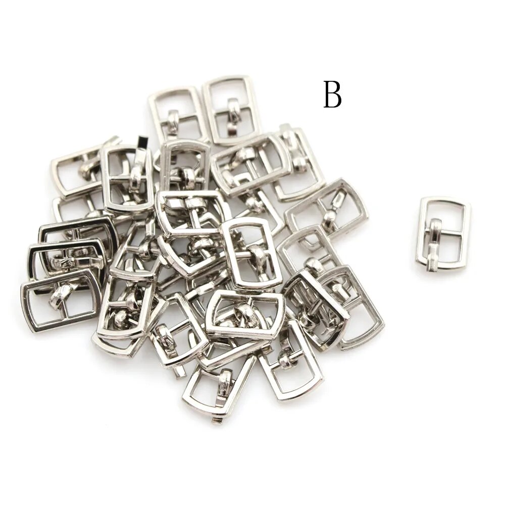 10 шт, новейшие мини-кукольные пуговицы, ультра-маленькая трехскользящая пряжка, пряжка для кукольного ремня, пряжка для кукольной обуви, пряжки для кукольной одежды Blyth, 4,5 мм