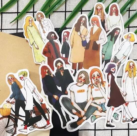 Набор наклеек "You Are My Best Friends"