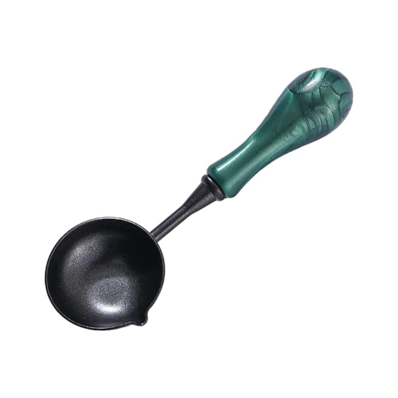 Ложка для плавления сургуча Темно-зеленый, Green