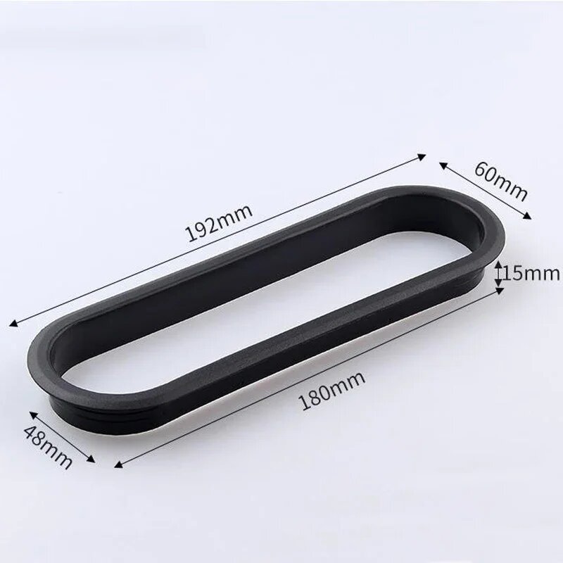 Пластиковые втулки для кабелей 2 шт. 1PCS, M black