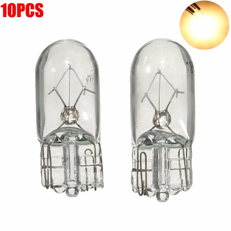 Лампы накаливания T10 501 W5W, 12 В, 5 Вт, 10 шт. Clear