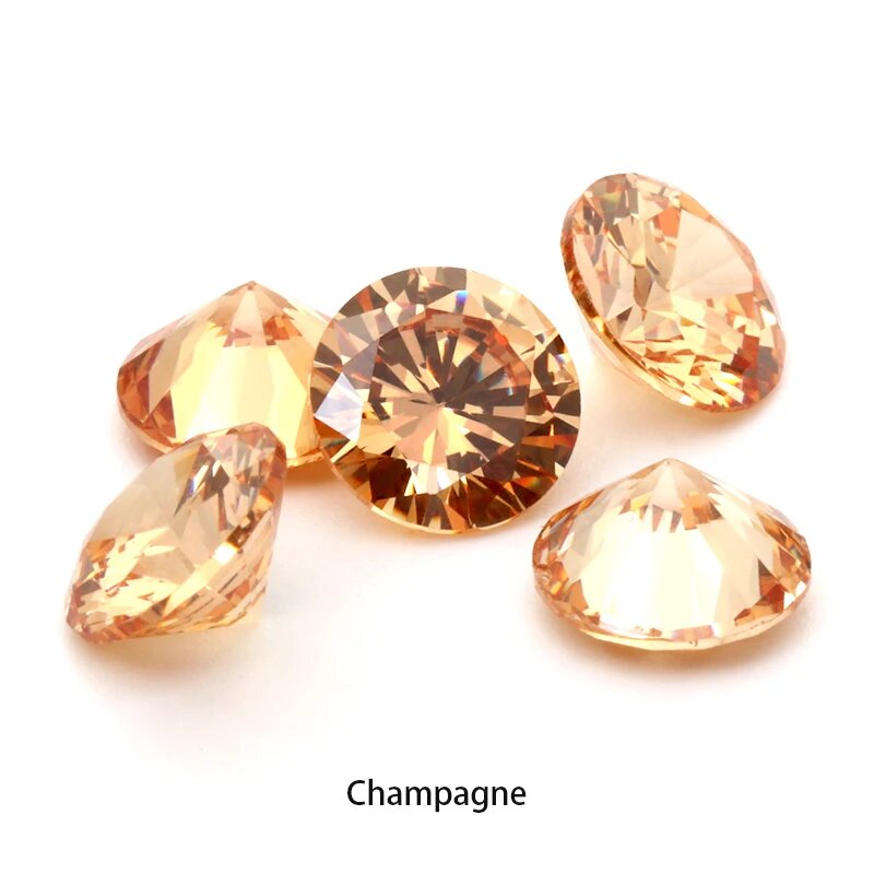 Трапециевидные кристаллы циркония, 4-10 мм, 20/50 шт, цвета в ассортименте