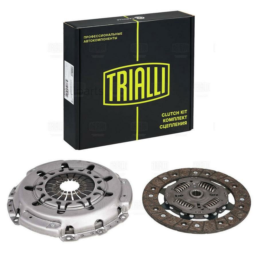 TRIALLI FR-1001 Сцепление в сборе для а/м Ford Focus I/II 1.4i/1.6i/ Mondeo IV (07-) 1.6i (без муфты) (FR 1001)