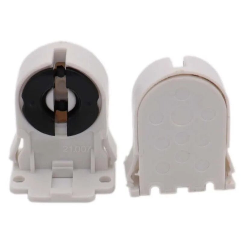 5 шт. G13 T8 PBT патрон для лампы, светодиодное освещение, цоколь лампы, конвертер, винт, цоколь, адаптер, светодиодный светильник, головка галогенной лампы