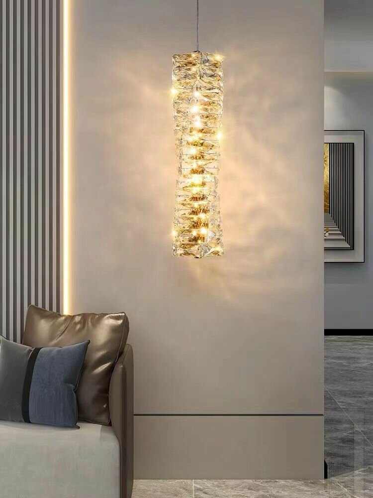 Люстры HJ03-1 ATABB люстра хрустальная потолочная светодиодная Искусство Кристалл Современный стиль 1 шт.