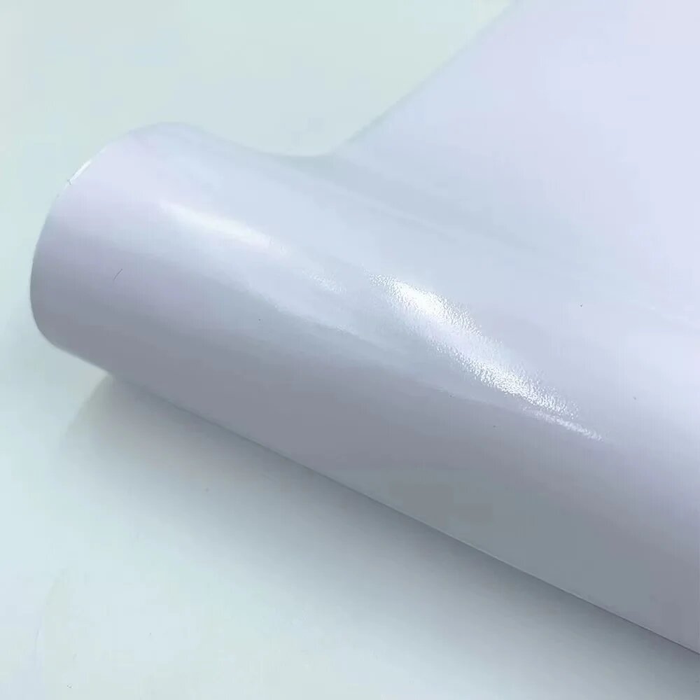 Прозрачный самоклеящийся винил WXPYU для поделок Белый, 30cmx25cm, K1