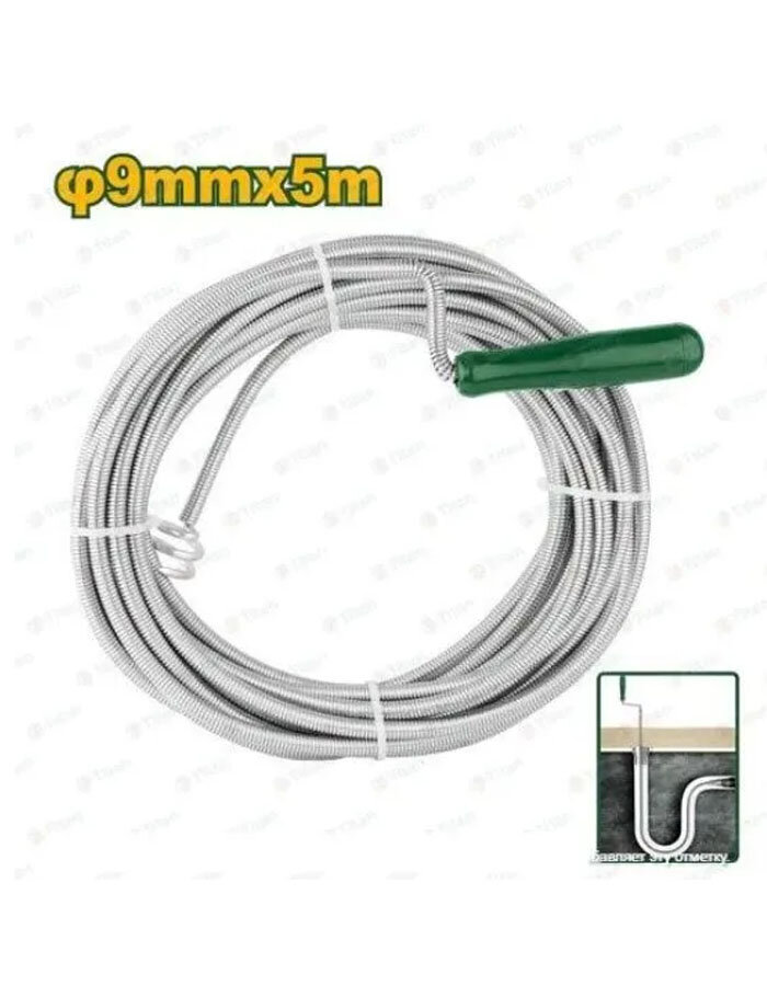 JDDD2303 Трос сантехнический пружинный 3 метра JADEVER