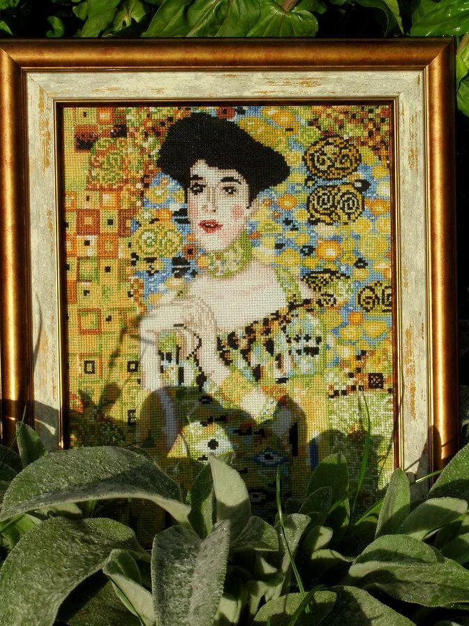 Набор для вышивания крестом "Элегантная леди", 29х36 см, 02702, Amishop