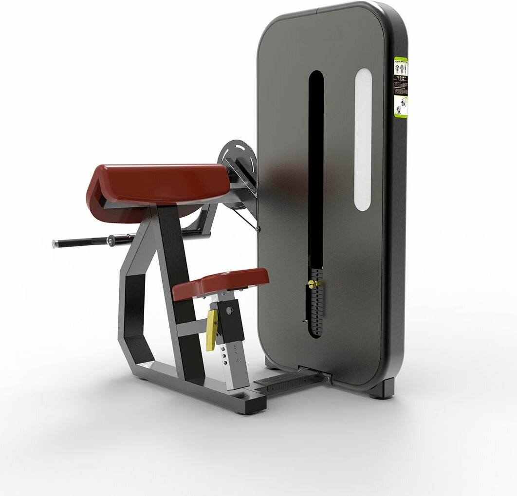 Тренажер бицепса FitOn LZX-1022 CAMBER CURL, антискользящее покрытие, черный