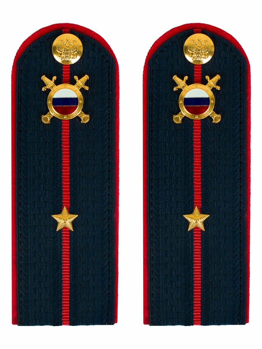 Погоны МВД внутренняя служба Младший лейтенант 13см