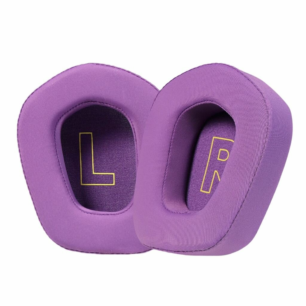 Подходит для наушников Logitech G733 - фиолетовые с эффектом льда, 1 пара