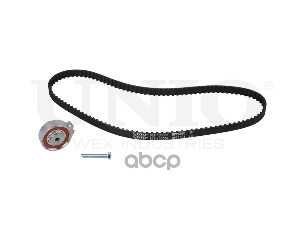 Комплект ремня ГРМ Chevrolet Aveo (T200, T250) 03-, Opel Astra F, G 91-, Corsa A, B 88- UNIO арт. BLT-10006K