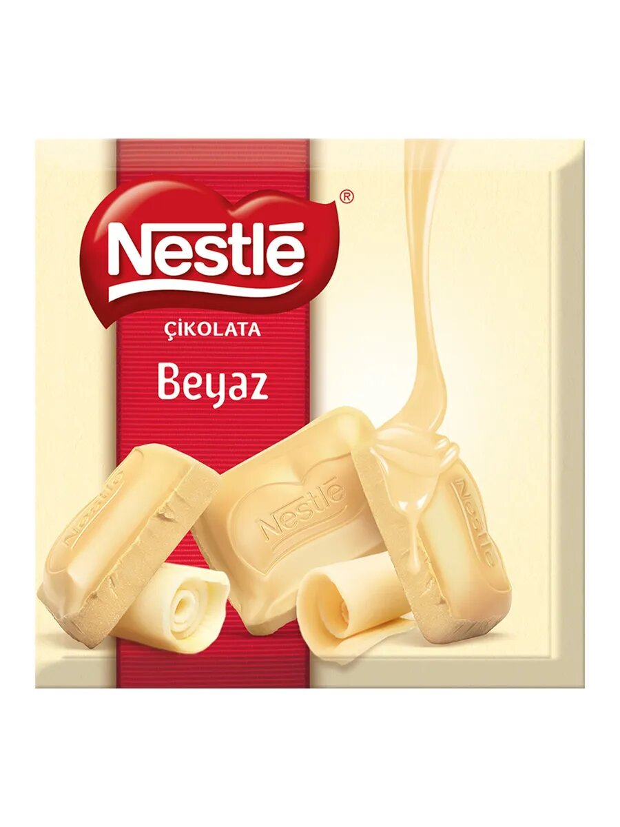 Турецкий белый шоколад Nestle Beyaz