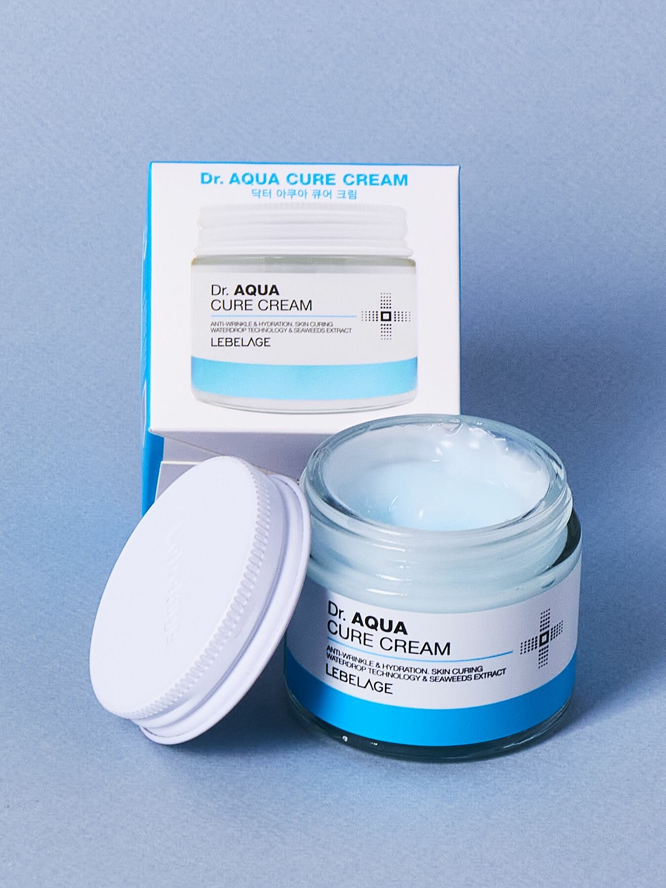 Lebelage Антивозрастной увлажняющий аква-крем 70мл Dr. Aqua Cure Cream