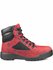 Ботинки Timberland 6 Inch Field Red/Black, размер 9,5 US, red