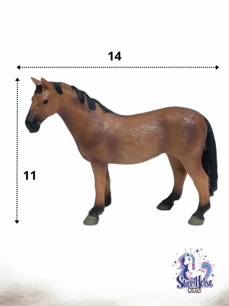 Sweet Horse for kids / Фигурка лошади коллекционная, 11х14см — фото 1