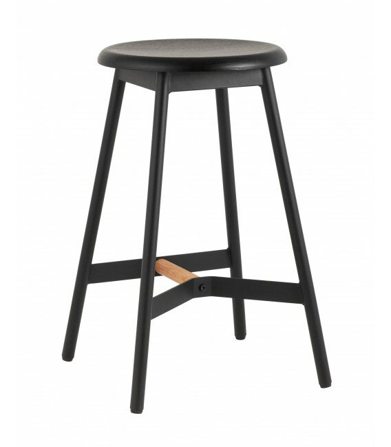 Стул полубарный Корено черный