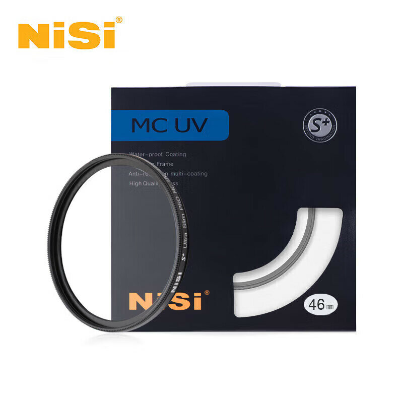 NiSi MC UV 46mm UV Filter, Double-Sided Multi-Layer Coating, No Vignetting, DSLR UV Filter, Protective Filter, DSLR Filter, Optical Filter, Canon And Nikon Camera Filter