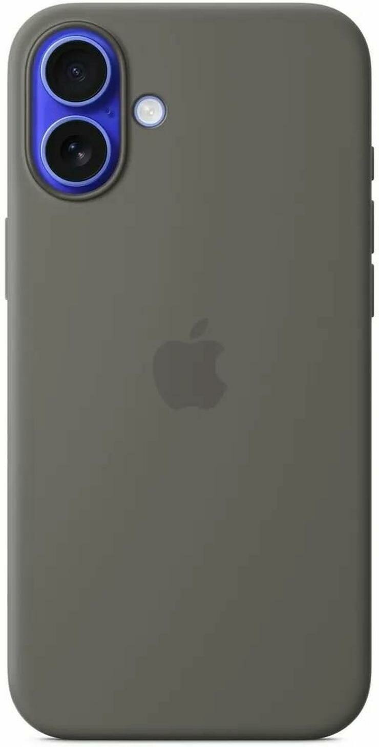 Чехол (клип-кейс) Оригинальный Apple Stone Gray, для Apple iPhone 16 Plus, серый [myyc3zm/a]
