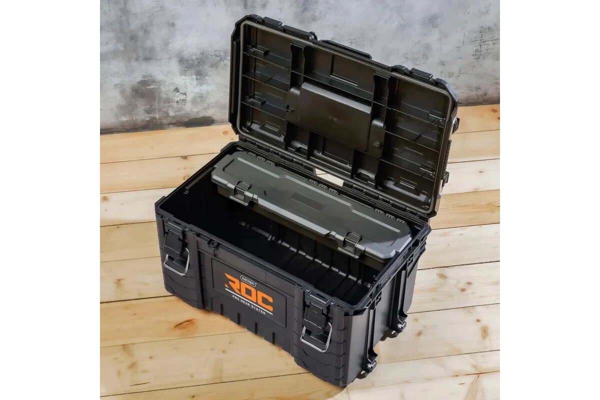 Ящик для инструмента KETER ROC PRO GEAR Tool Box 2.0 17211898, чёрный, пластик ,37.4 л