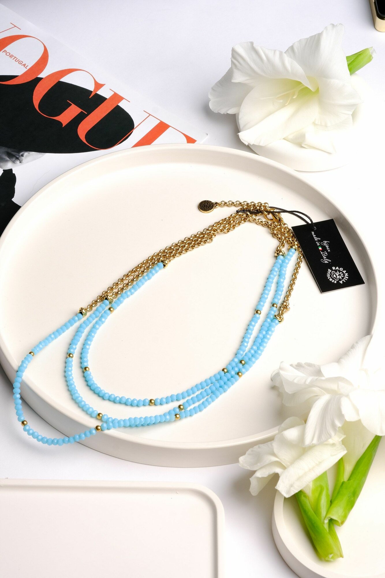 Колье, кристалл