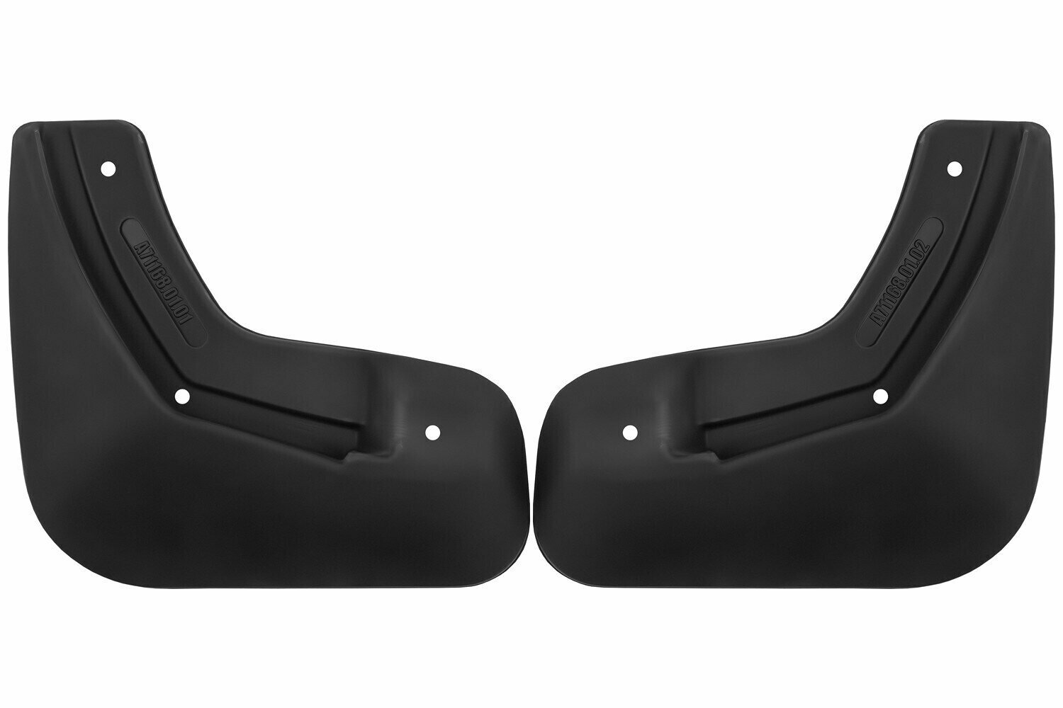 Брызговики передние для CHERY Tiggo 4 NEW 2024-н. в. (I рест. 2) 2 шт.(optimum) в пакете NLF. A71168. F3