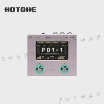 KNOW EASY-Hotone Ampero Mini Purple Электрогитара Бас-усилитель Моделирование ИК-кабинетов Стерео