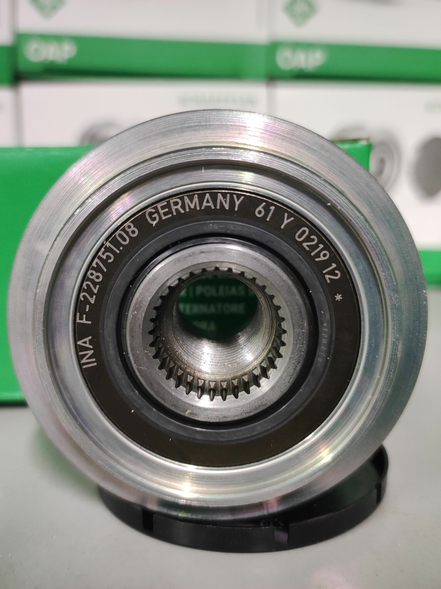 Обгонная муфта генератора INA 535005310 F-228751. XX