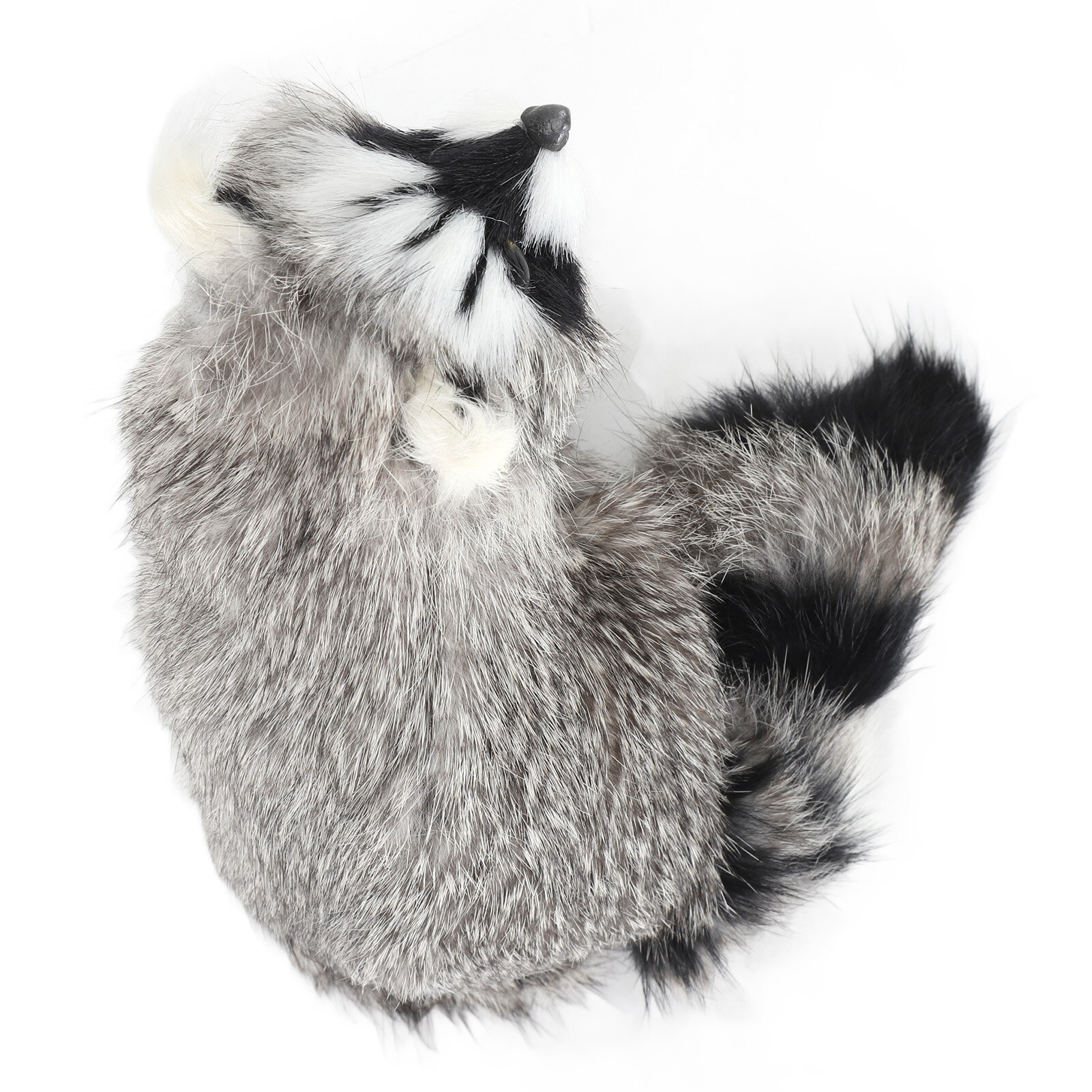 Мягкая игрушка енот, реалистичная, милая, мягкая, ручной работы, мягкая игрушка, плюшевый домашний декор