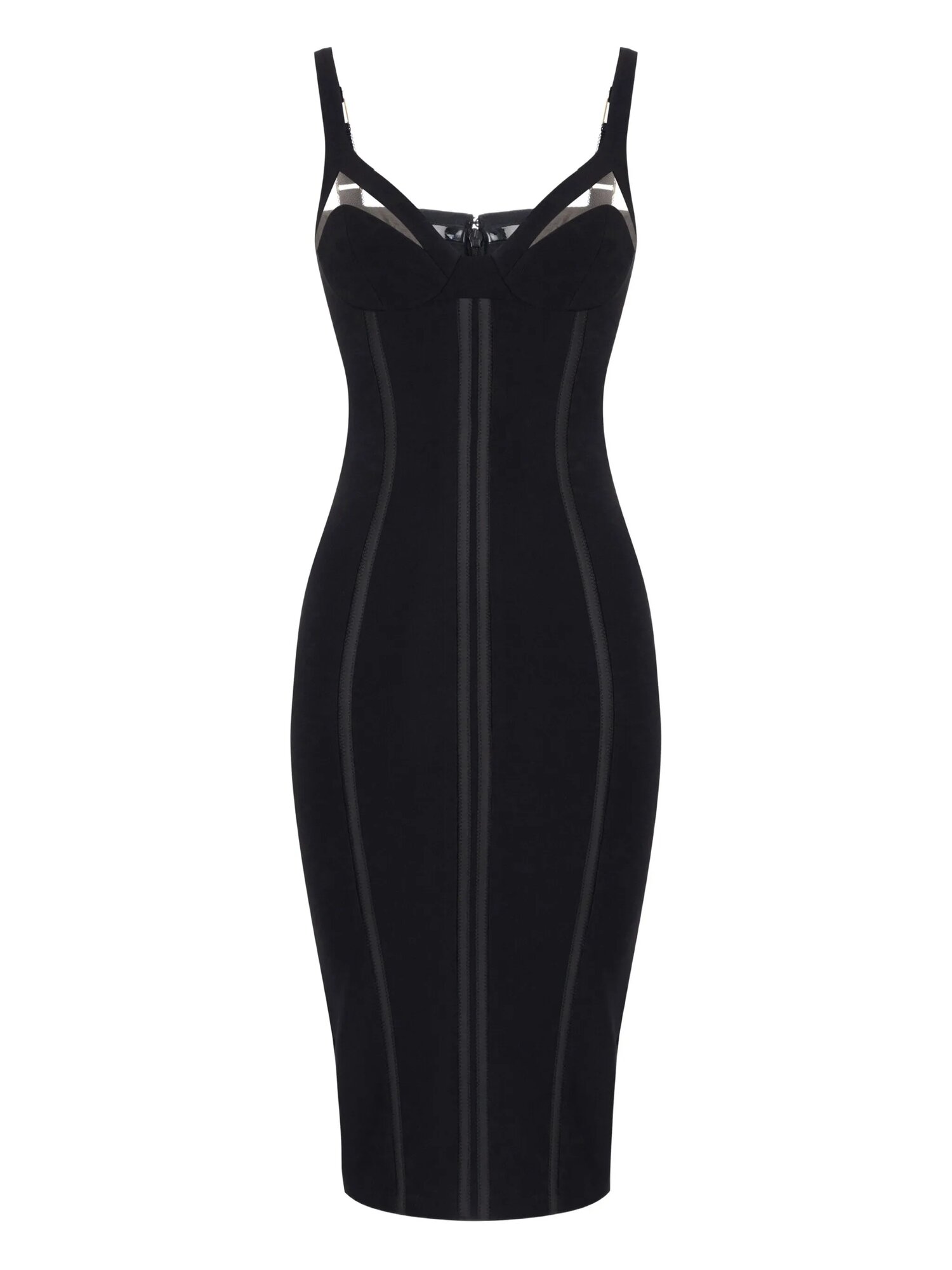 Платье Облегающее платье на бретелях