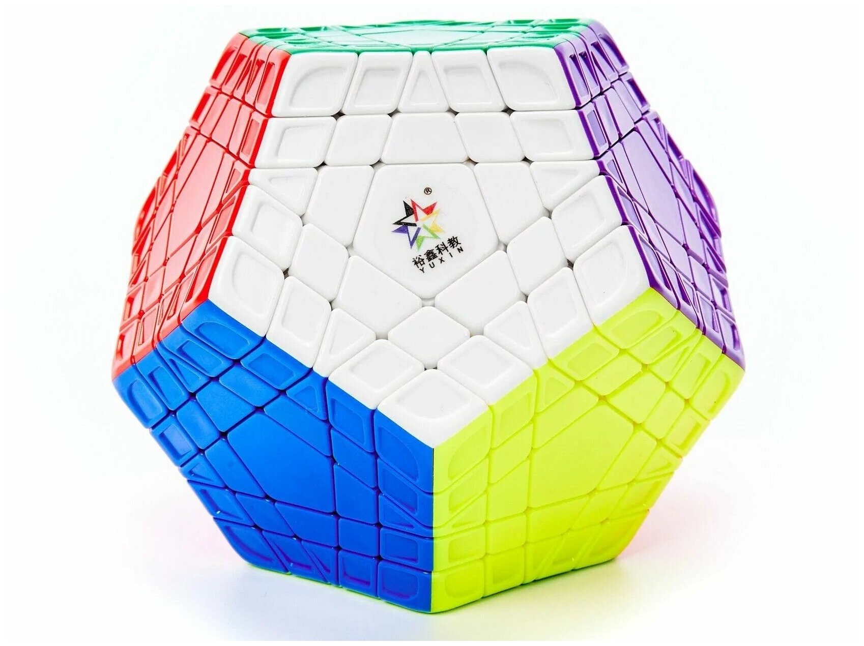 Головоломка коллекционная гигаминкс YuXin HuangLong Gigaminx 5x5, color