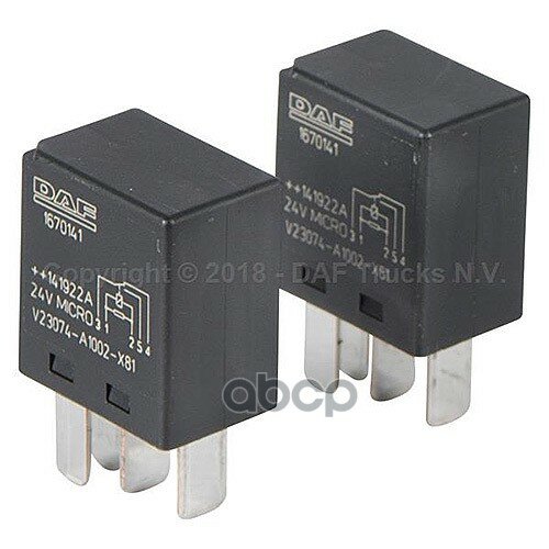 Реле! 24V DAF F/CF/XF65/75/85/95/105II/IV DAF арт. 1670141