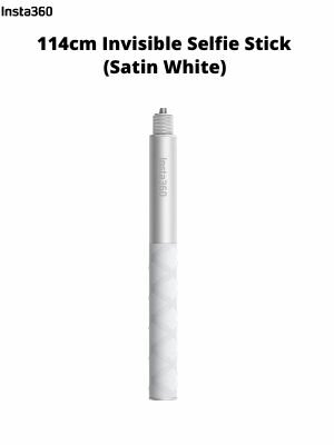 Insta360 114cm Invisible Selfie Stick (Satin White), Невидимая селфи-палка