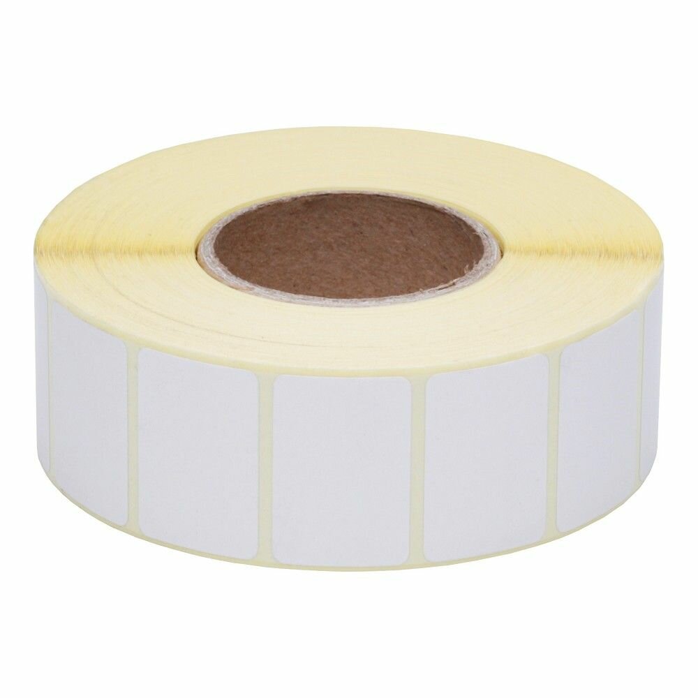 Cactus Бумага Eco CS - TE30201800 Термоэтикетки сегм:30х20мм самоклей. д. вн. рул.92мм д. вт.40мм 1800шт рул белый