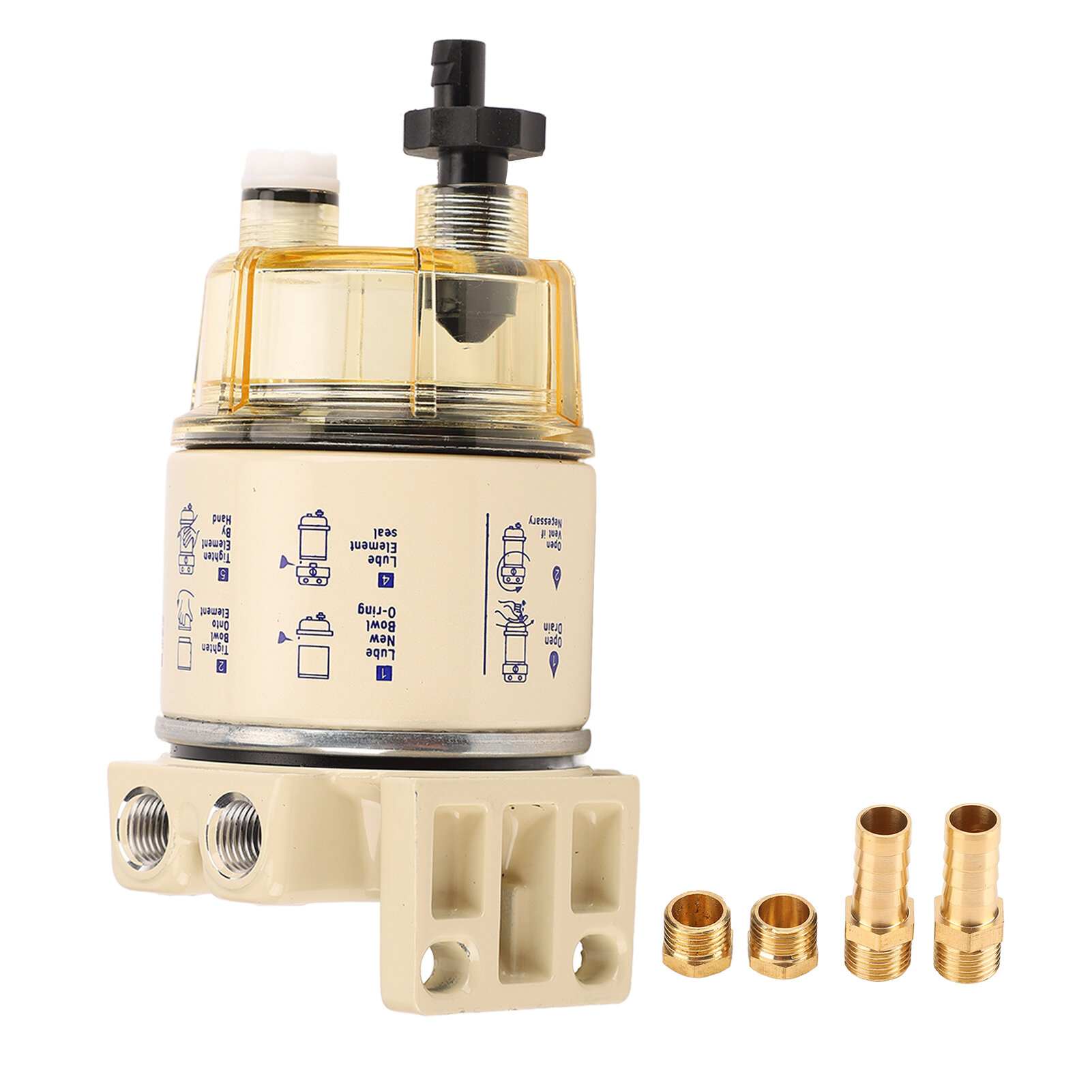 Набор фильтров для сепараторов водопровода морской масляной воды для небольших лодочных двигателей