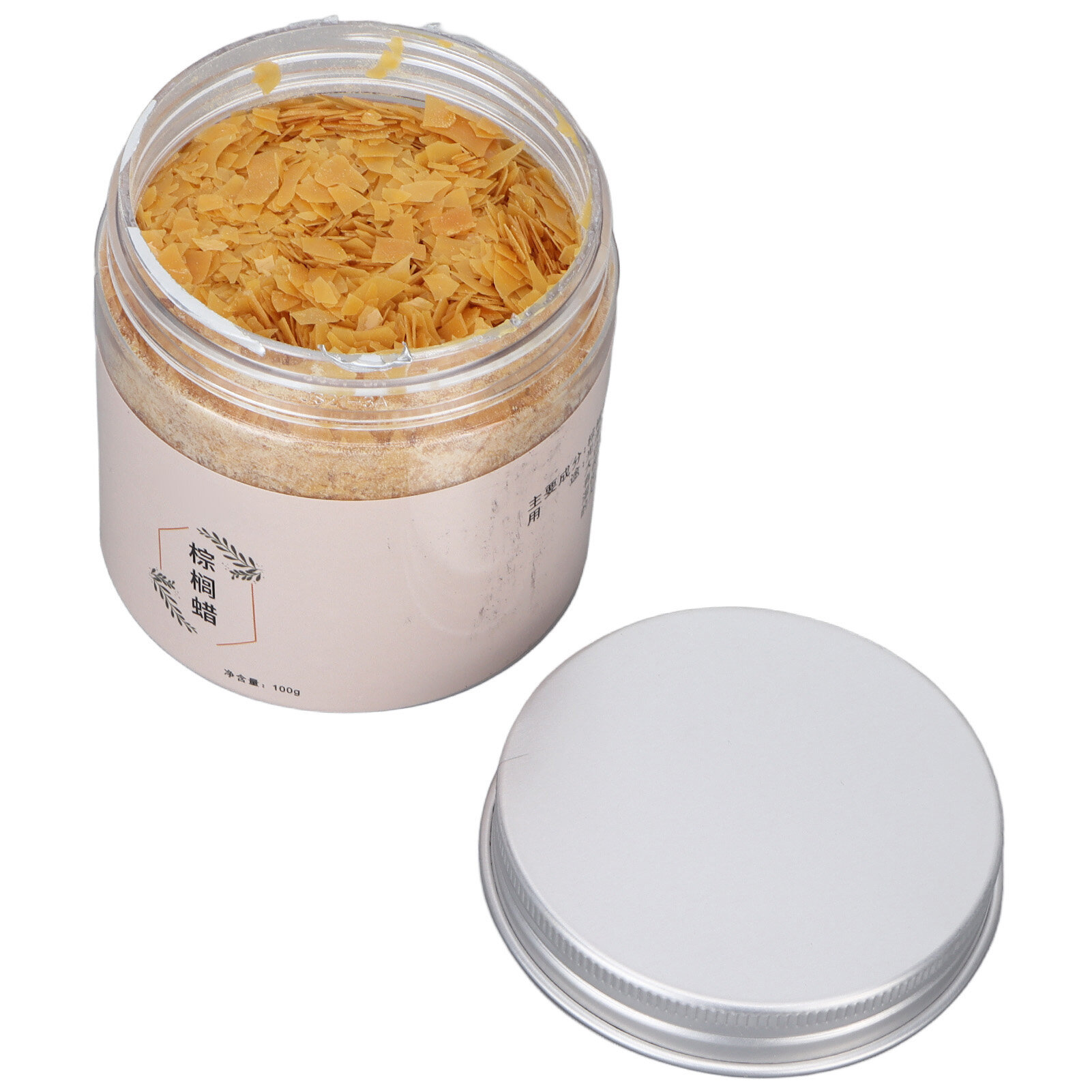 Гранулы пальмового воска, косметика, сделай сам, карнаубский воск, материал, аксессуар для губной помады, бальзама для губ, 100 г