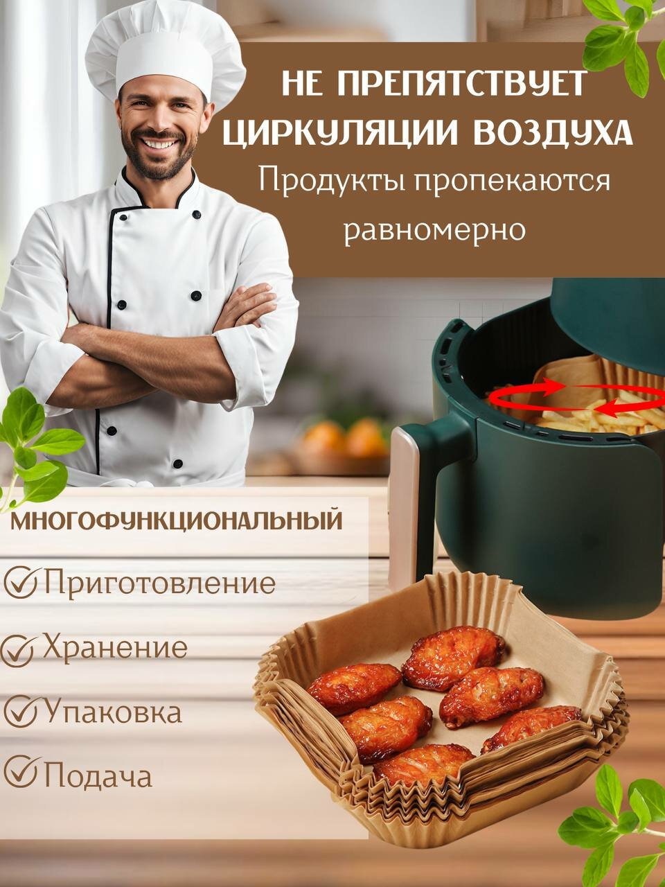 Бумага для выпечки — фото 1