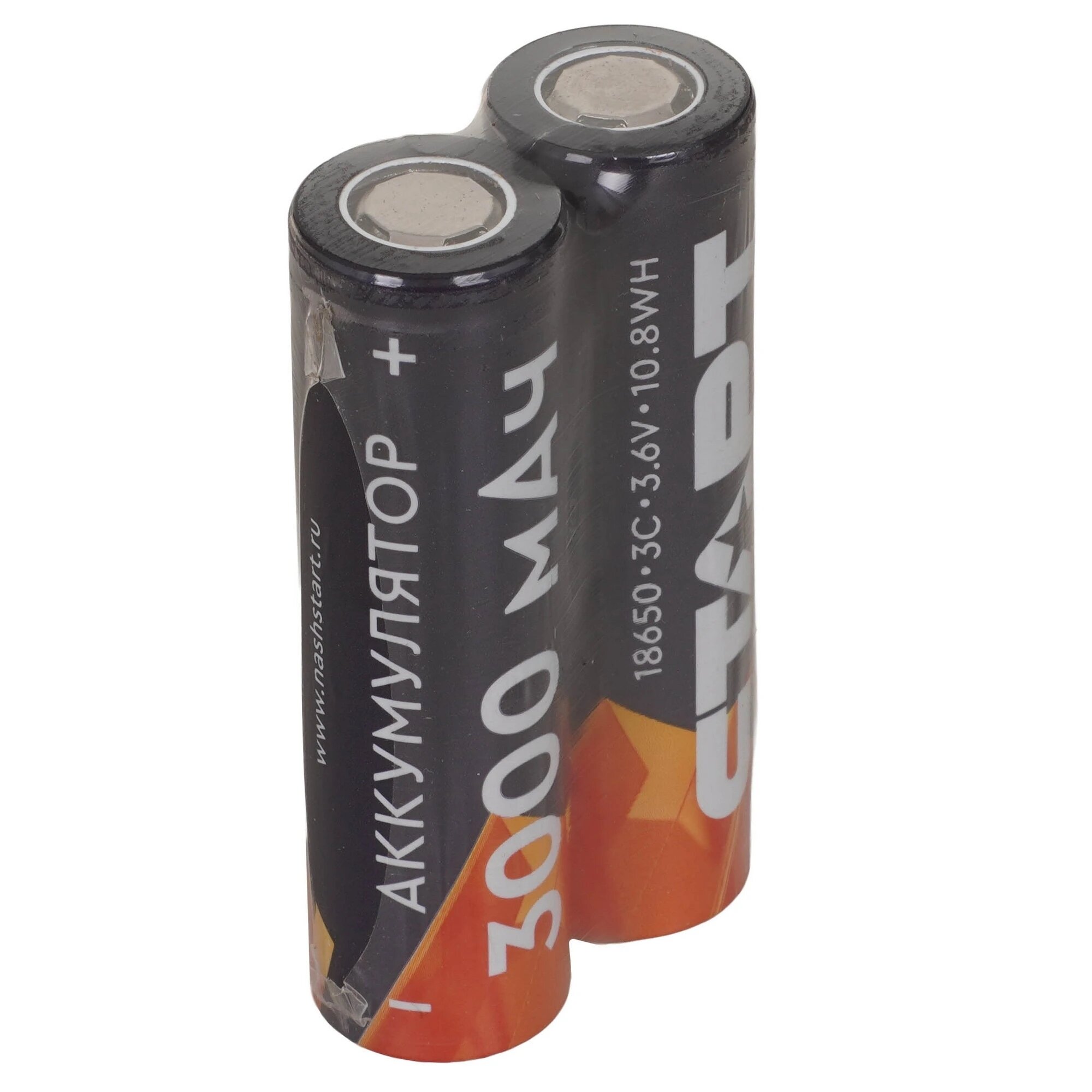 Аккумуляторы 18650 старт INR18650 3000мАч ( упаковка из 2 шт, отпускается кратно 2 )