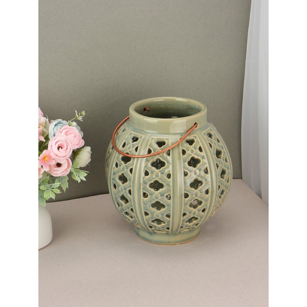 Garden Light YSE-712-B-643C Фонарь под свечу керамический garden light