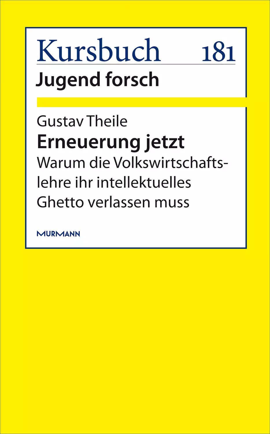 Erneuerung jetzt [Цифровая книга]