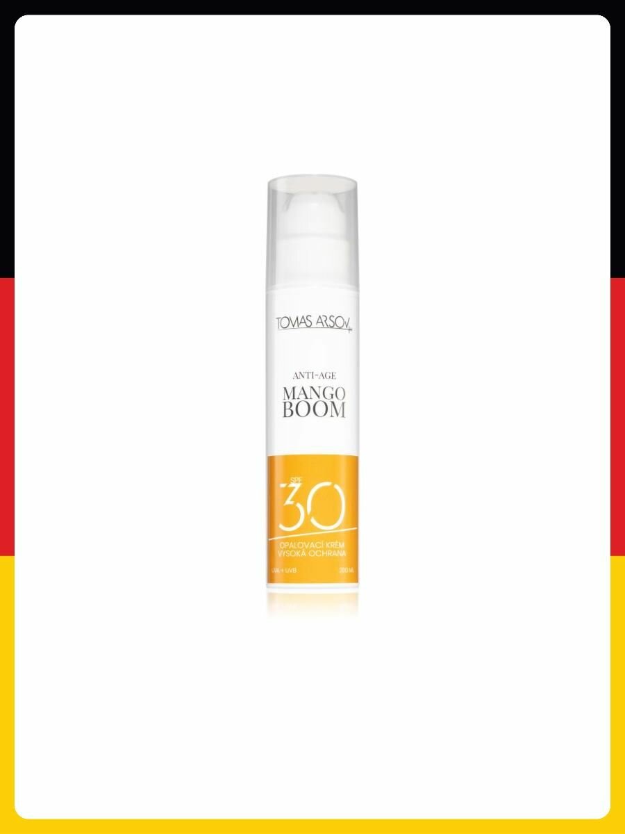 Средство солнцезащитное Tomas Arsov Mango Boom Sunscreen for Body and Face, 200 мл