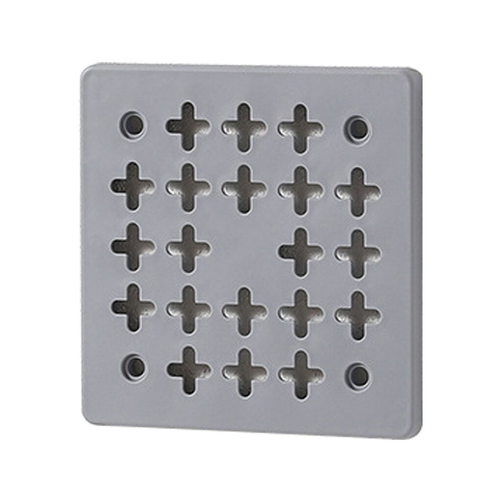 1 кусок многофункциональной доски с отверстиями для стойки-серый-маленький