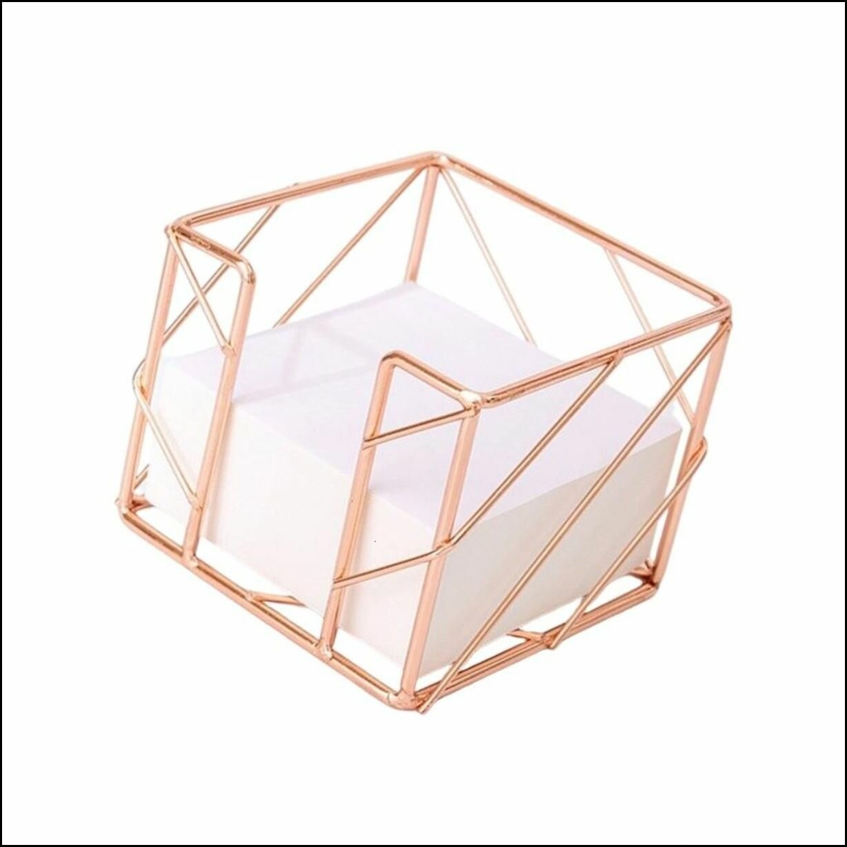 Металлический диспенсер для стикеров, Розовое золото