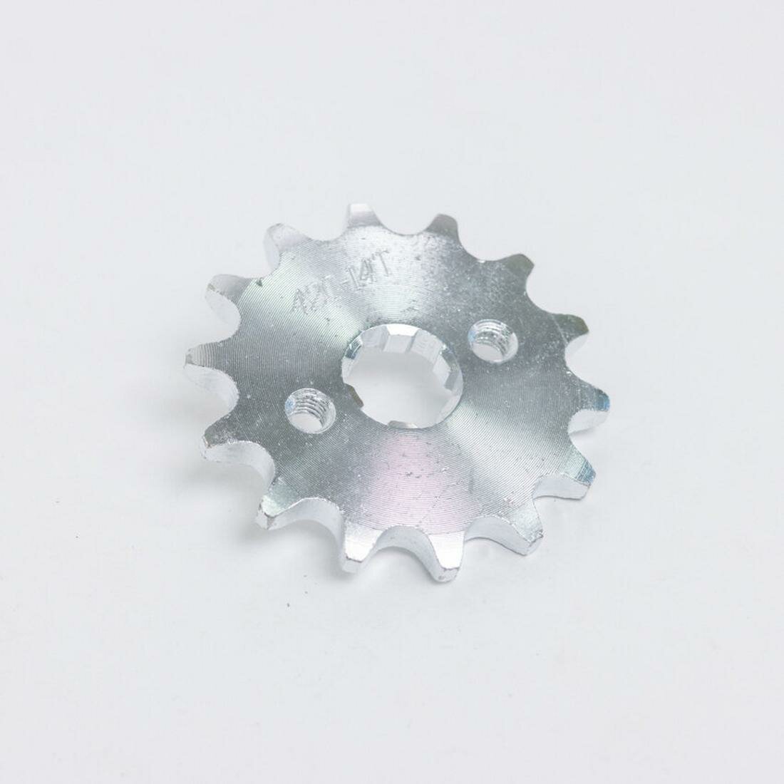 Звезда ведущая 14Т 420-17мм, JMC PARTS, для питбайков, сталь