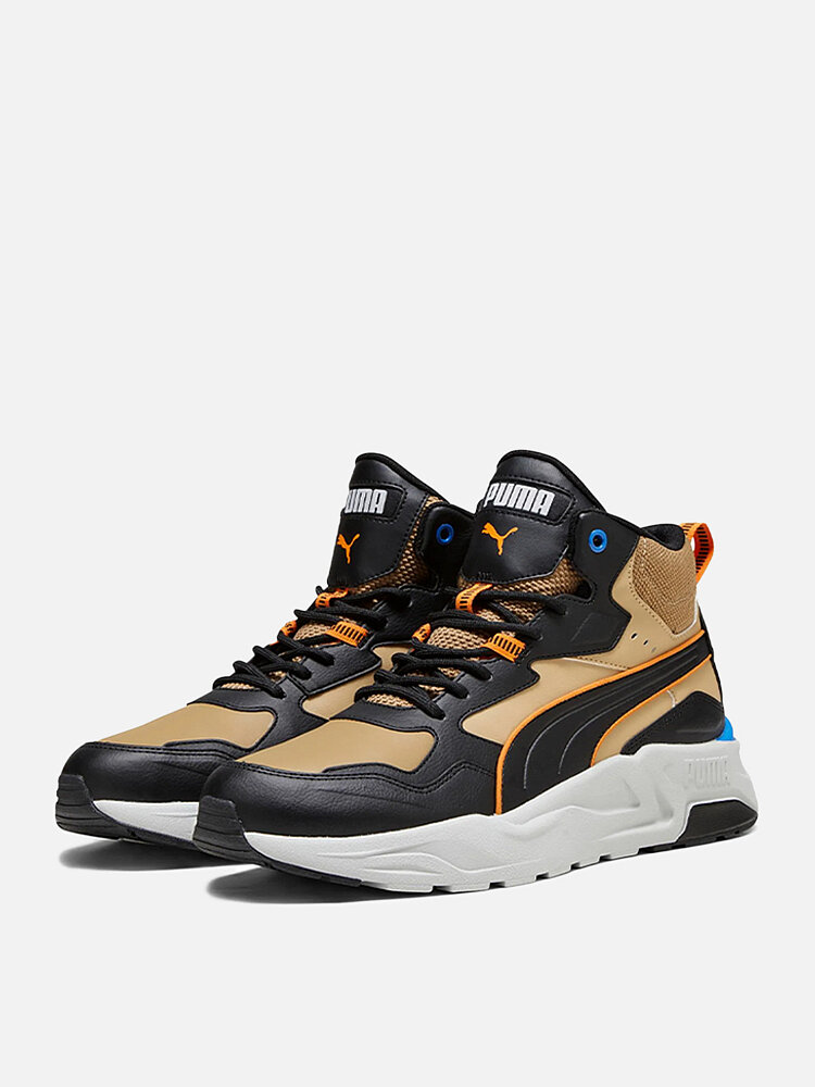 Ботинки PUMA Trinity Lite Mid, размер 42, коричневый — фото 1
