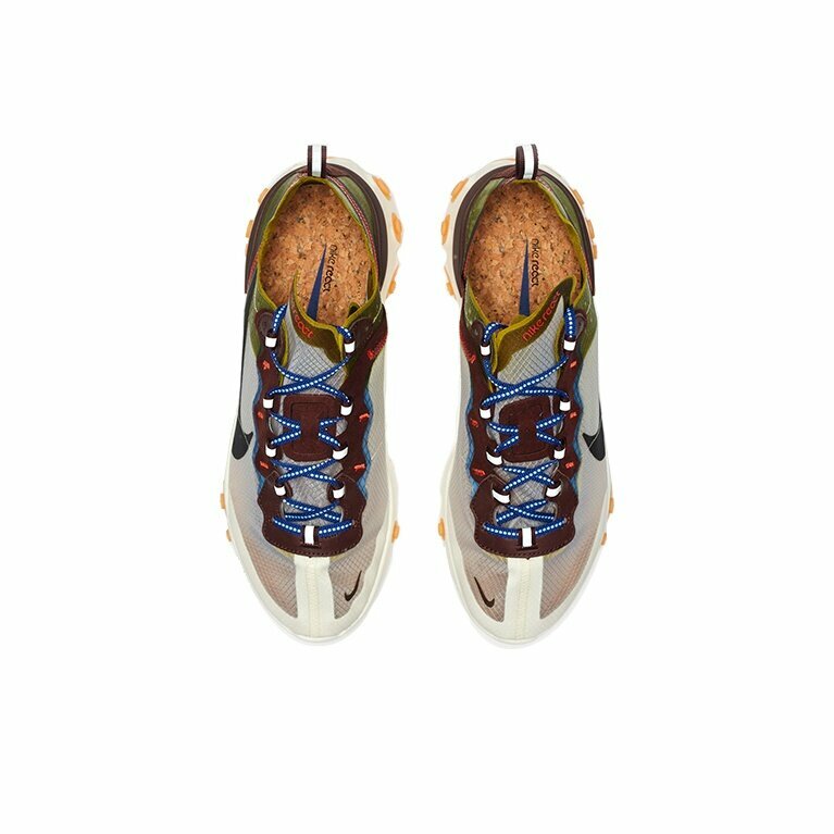 Кроссовки NIKE React Element 87, размер EU 36.5 стопа (23.5CM), green — фото 1