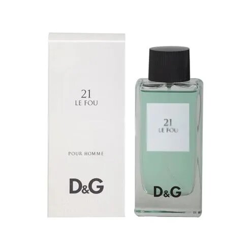 D&G 21 Le Fou pour homme 100 мл, Туалетная вода мужская