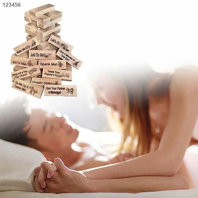 Игра Дженга, игра для взрослых