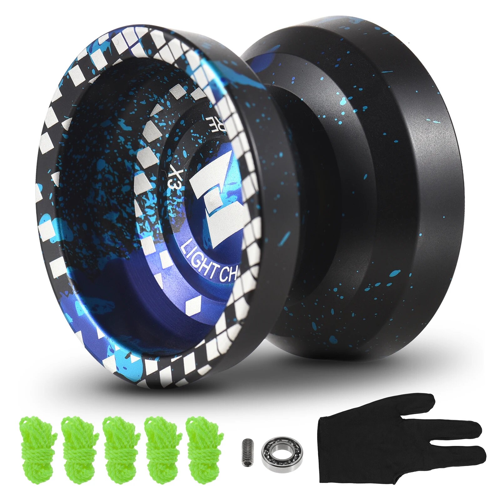Yoyoball Алюминиевый Йо-йо Black and Blue